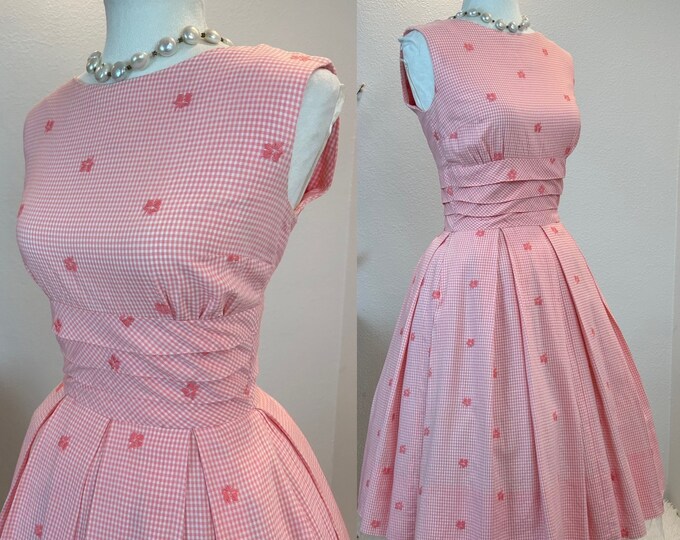 1960s Dress / 60s Dress / 1960s Dress / 1960s Summer Dress / Vintage ...