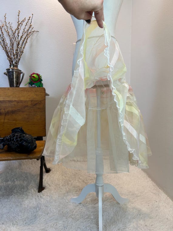 1950s petty skirt / 50s petty skirt / Vintage petti… - Gem