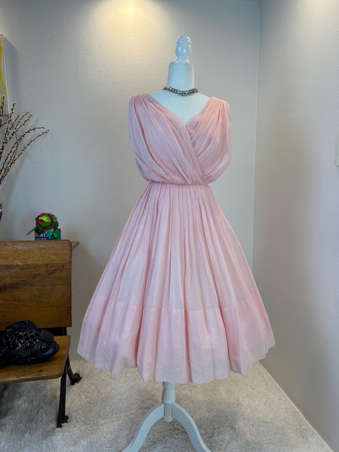 1950s Dress / 50s Dress / 1950s Fit and Flare / 1950s Fit and Flare ...