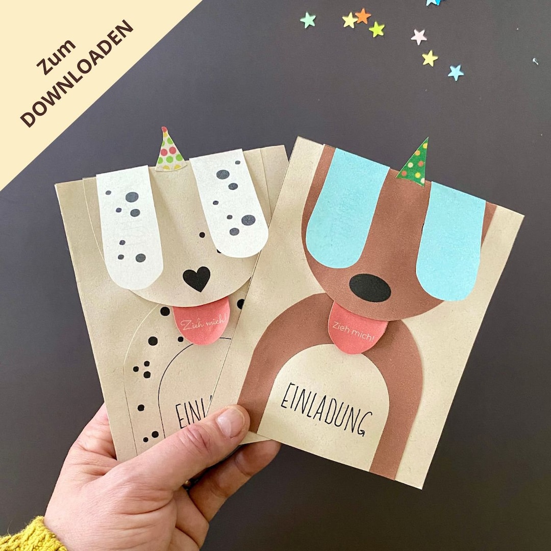 Einladungskarten Kindergeburtstag Diy