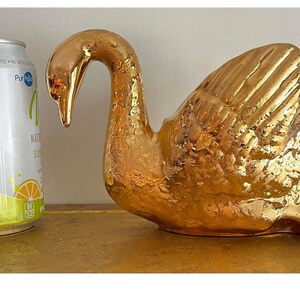 Vintage Porcelain and 22kt Gold Swans - Etsy