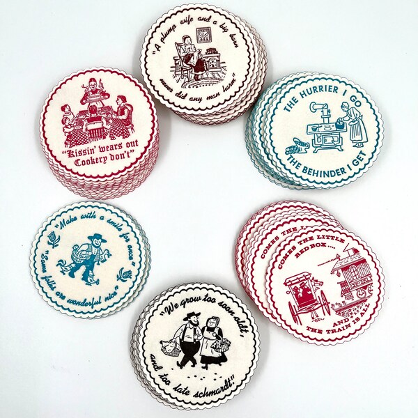 Paper Coasters - Etsy