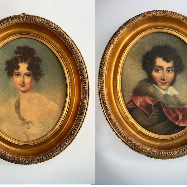 Antique Ancestor Portraits - Etsy