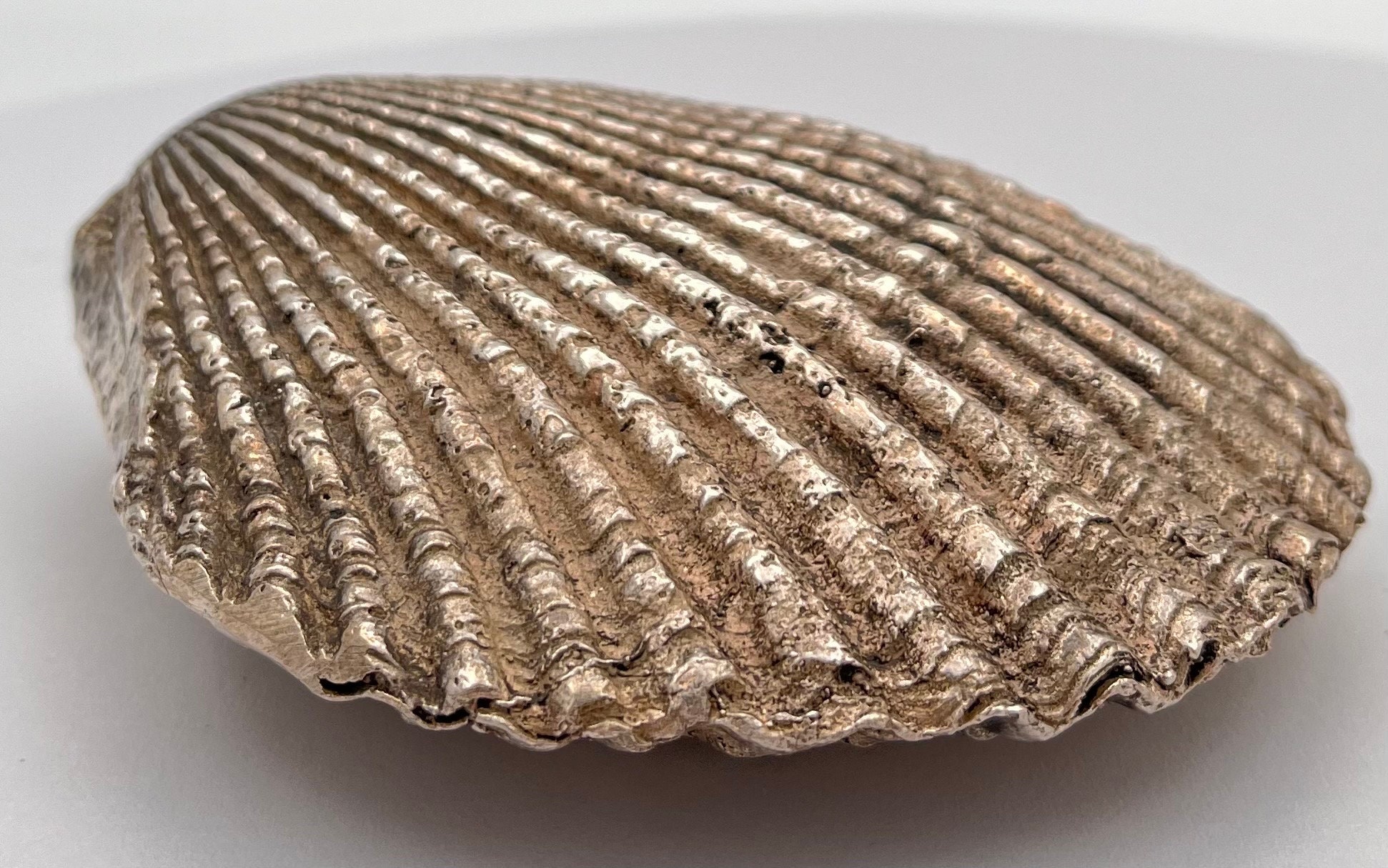 Vintage Silver Scallop Shell Figurine - Etsy