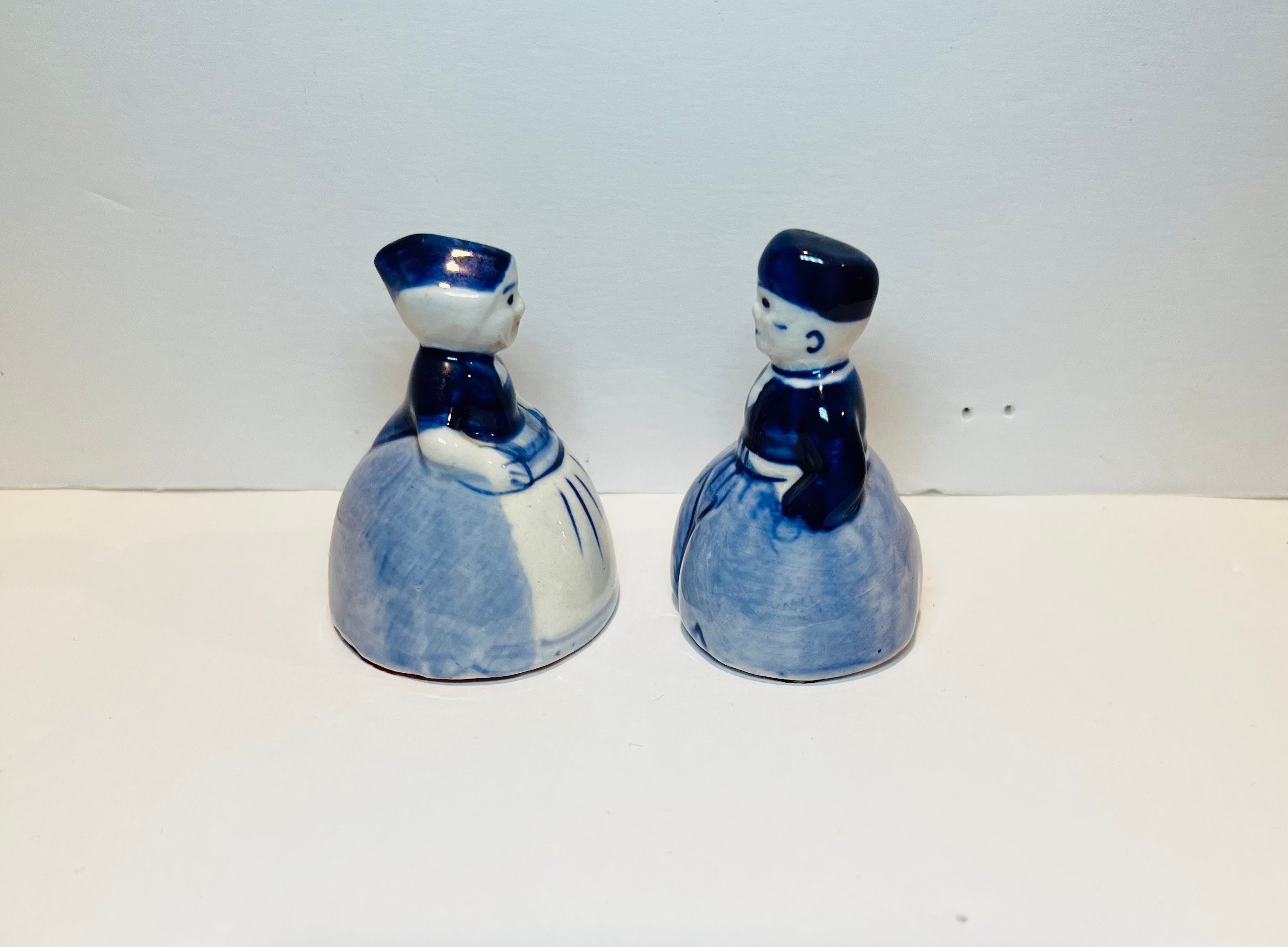 Vintage Mini Delft Porcelain Couple Figurines Dollhouse Figures - Etsy