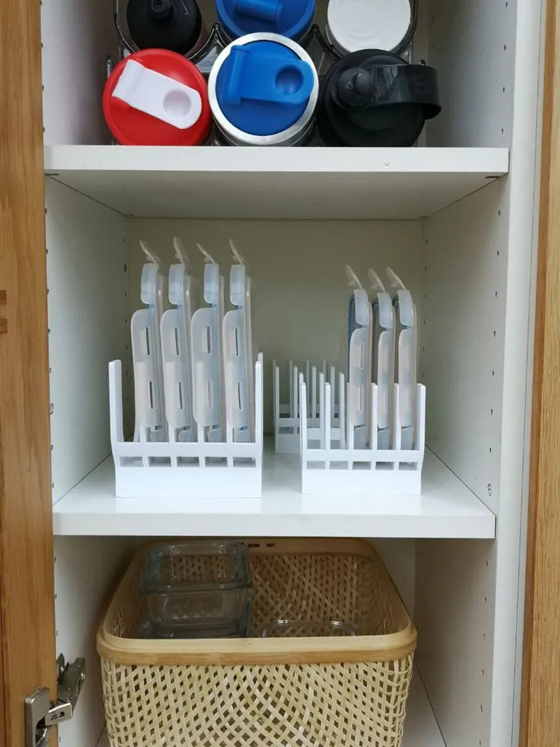 Kitchen Organizer 3D Printed Tupperware Lid Holders Small & Big Options ...