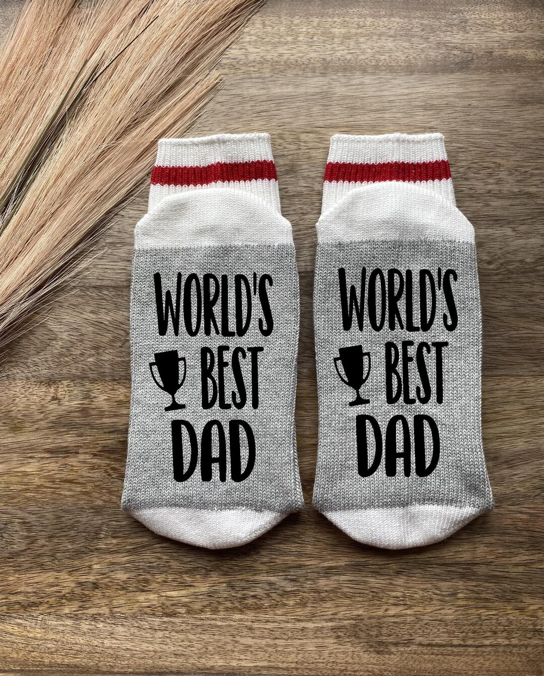 Worlds Best Dad Socks-gifts for Dad- Papa Christmas Gift - Papa is ...