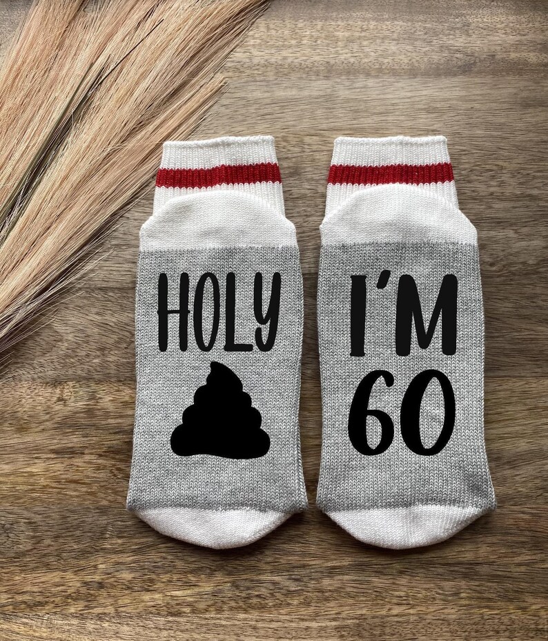 Turning 60 Socks 60th Birthday Party 60th Gift Turning 60 - Etsy