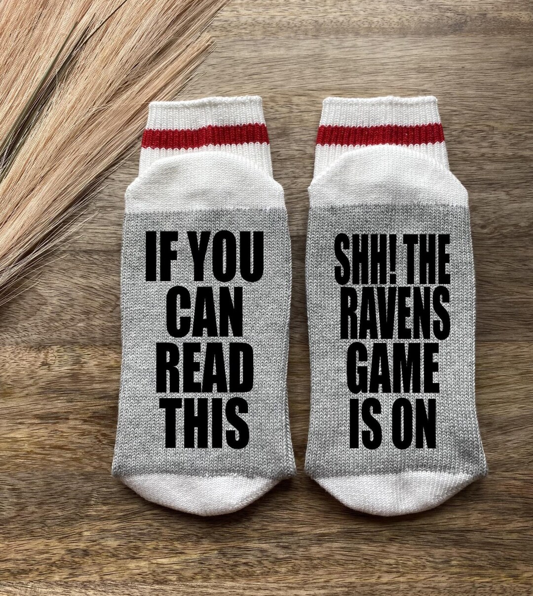 Ravens Socks-football Gifts-baltimore Ravesn Fan Gifts-dad Gifts-ravens ...