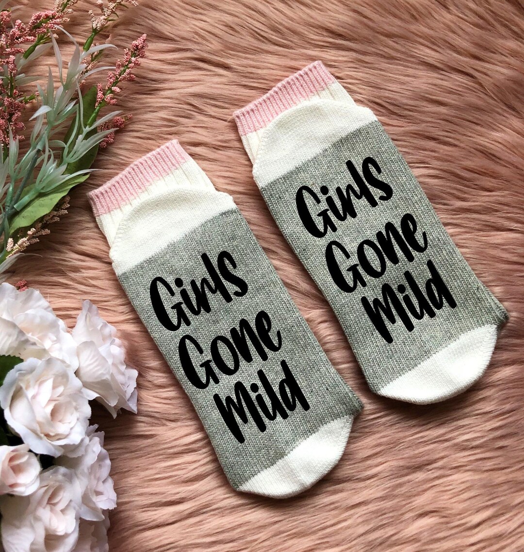 Girls Gone Mild Socks - Girls Night Socks - Ladies Night - Girls Night ...