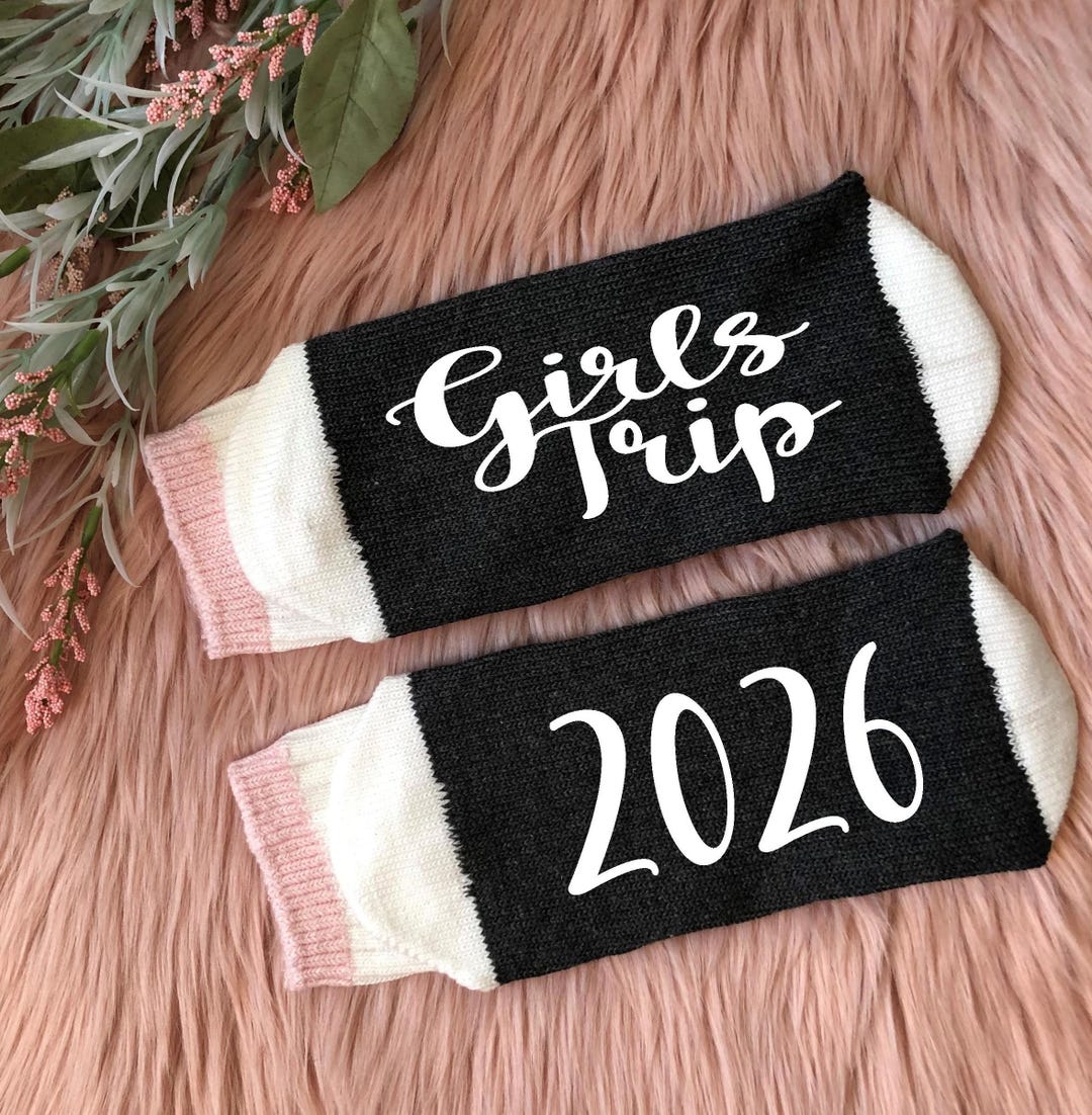 Girls Trip 2026 Socks-girls Weekend-bachelorette Party-girls Getaway ...