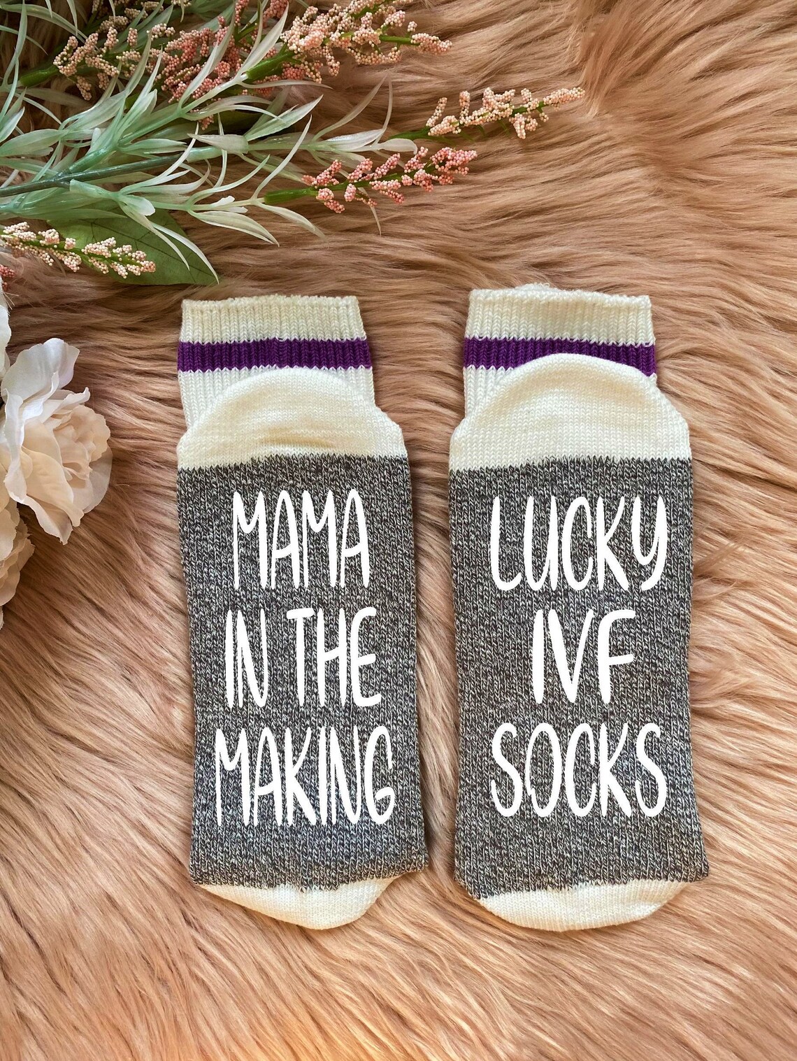 Transfer Day Socks Transfer Day Gift IVF Socks Transfer - Etsy