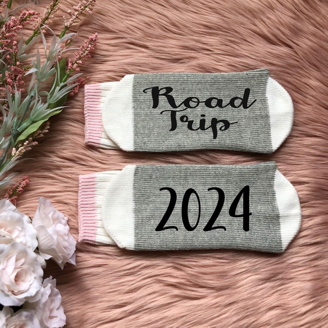 Road Trip 2024-socks-girls Trip-bachelorette Party-girls Getaway Gift ...