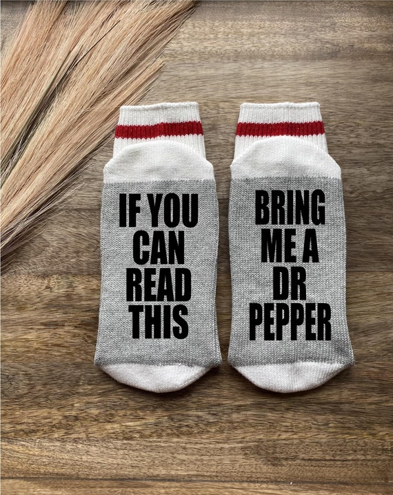 Dr.pepper Socks-dr. Pepper Gifts-dr Pepper Lover-birthday - Etsy