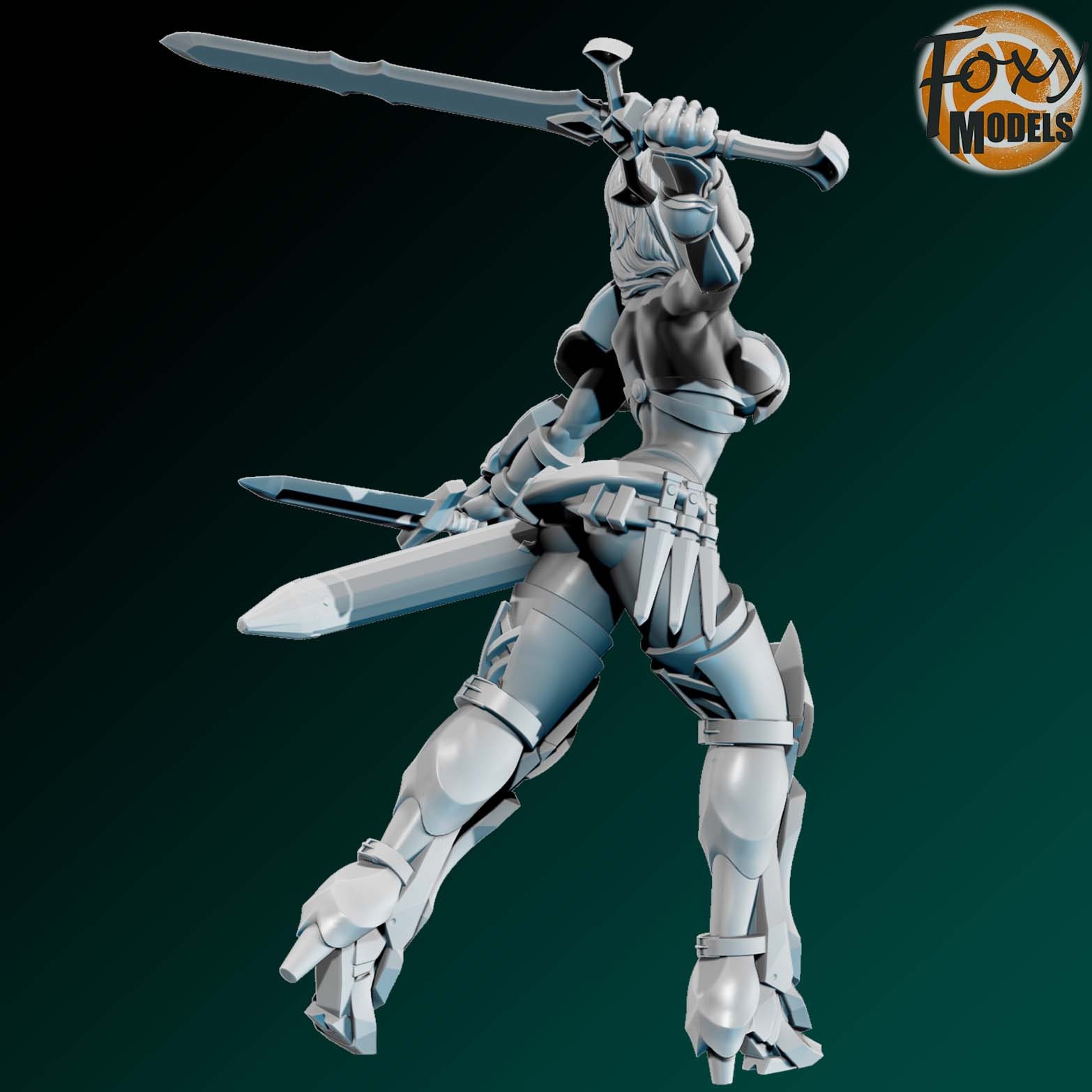 Assassin Pose 5 foxy Models - Etsy