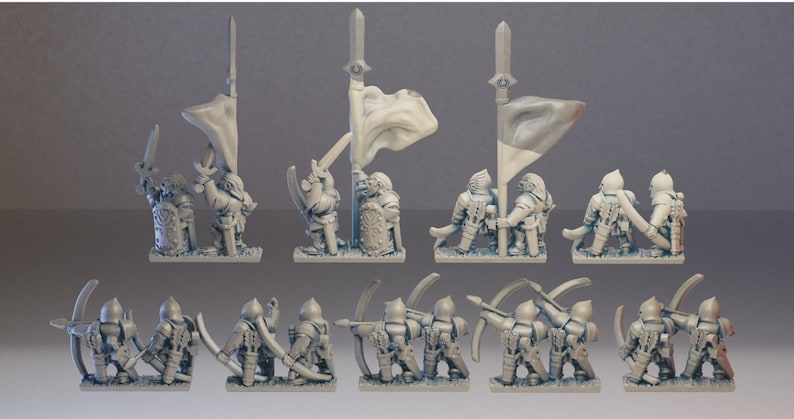 10mm Soldiers of the White Tree(wakeless Rex) - Etsy