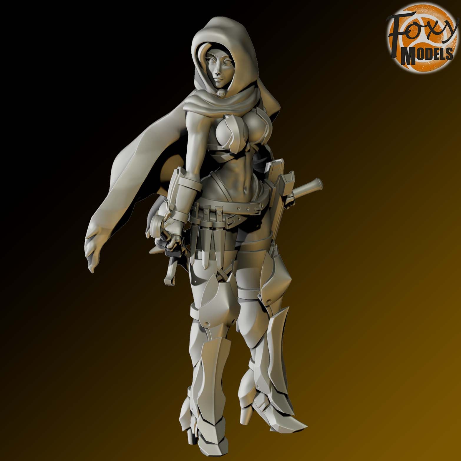 Assassin Pose 2 foxy Models - Etsy