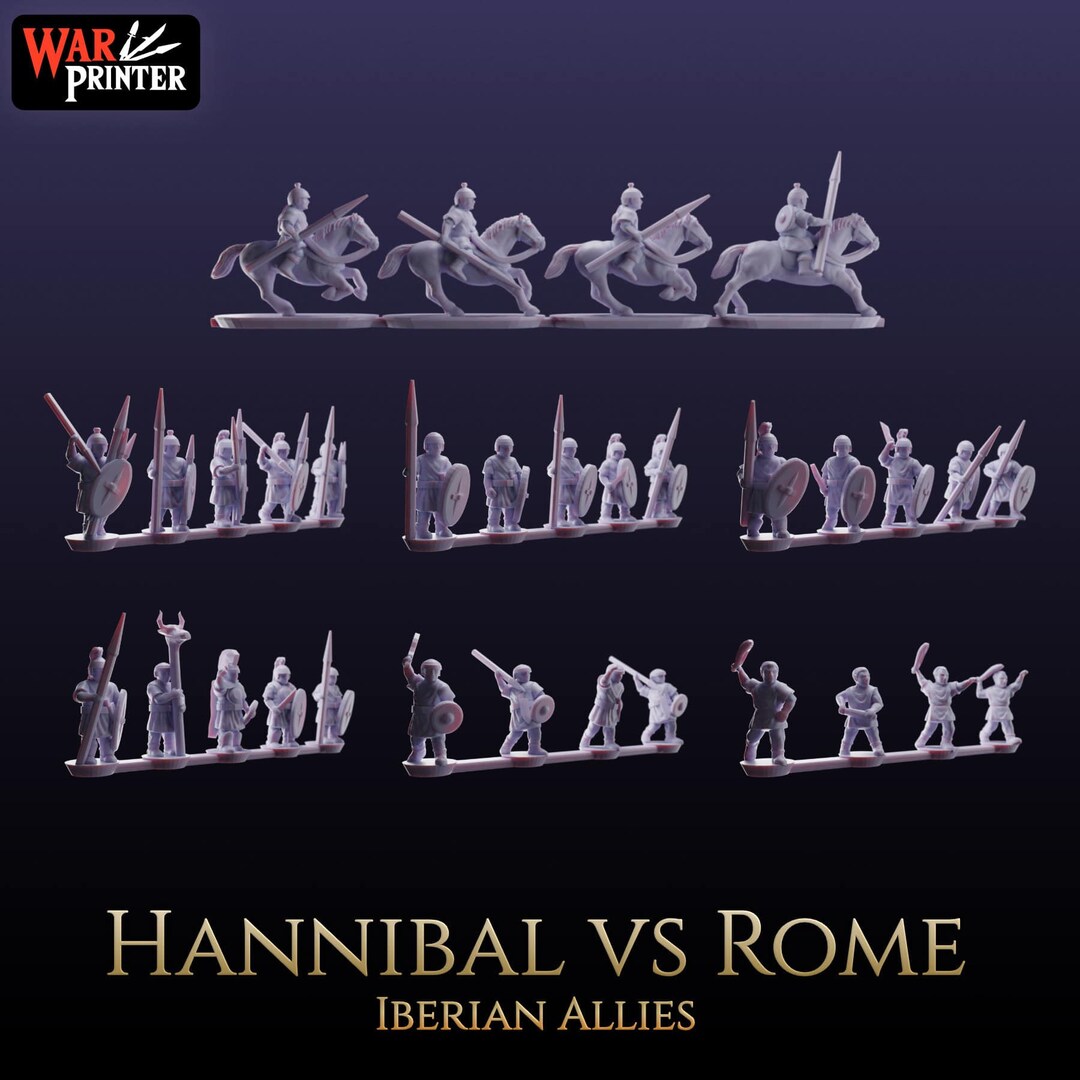 10mm Punic War Era Units(italic Allies) - Etsy