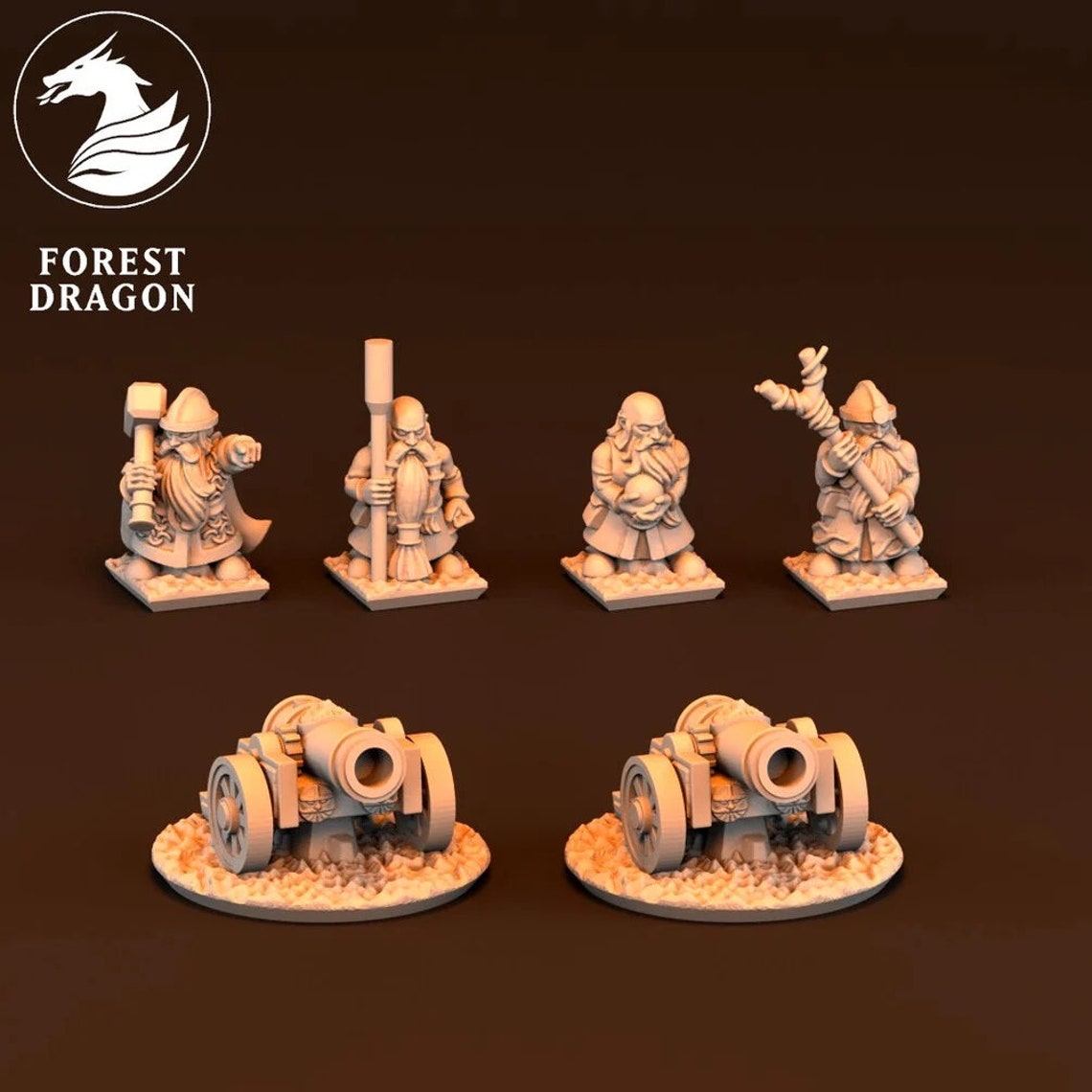 Dwarves 15mm Army Pack (forest Dragon) - Etsy