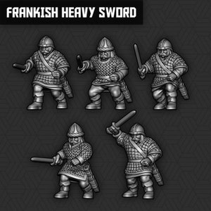 Frankish Troops 15mm (smol Miniatures) - Etsy