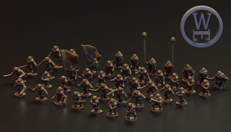 Hikari Occupation Troops 6/8/15mm (wakeless Rex) - Etsy