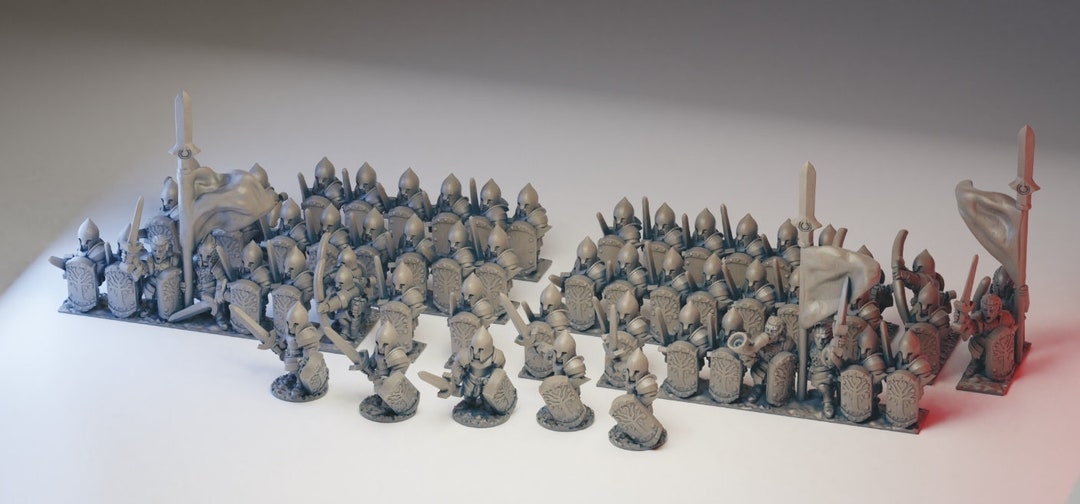 15mm Soldiers of the White Tree(wakeless Rex) - Etsy