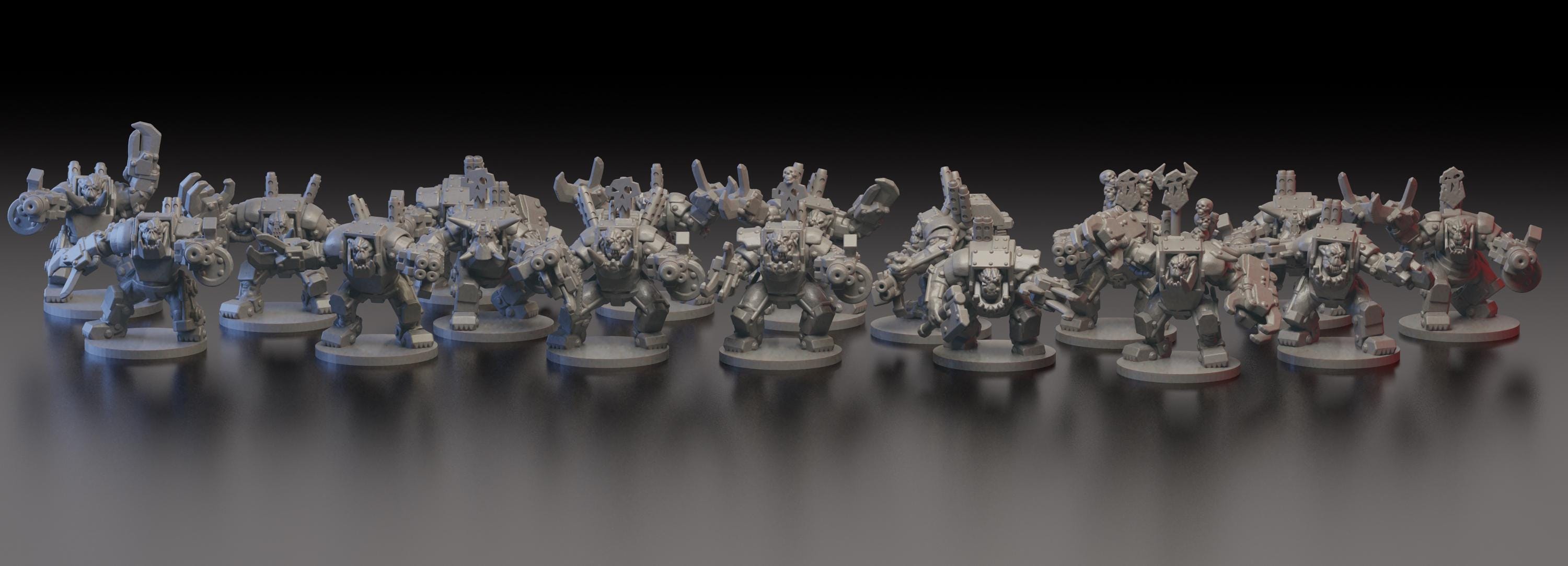 Space Orcs 6mm (wakeless Rex) - Etsy