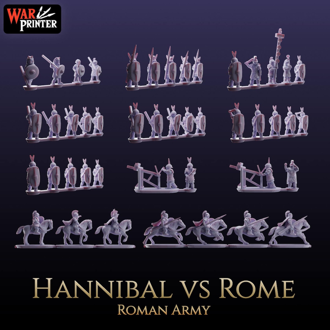 15mm Punic War Era Units(roman) - Etsy