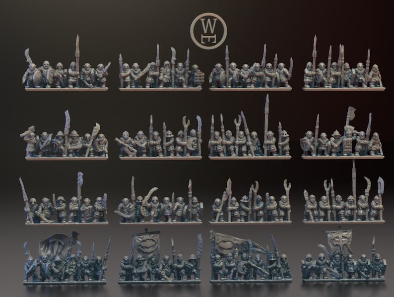 Morghei Army Pack 10mm (wakeless Rex) - Etsy