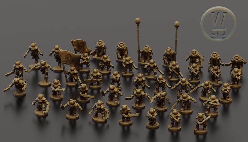 Hikari Occupation Troops 6/8/15mm (wakeless Rex) - Etsy