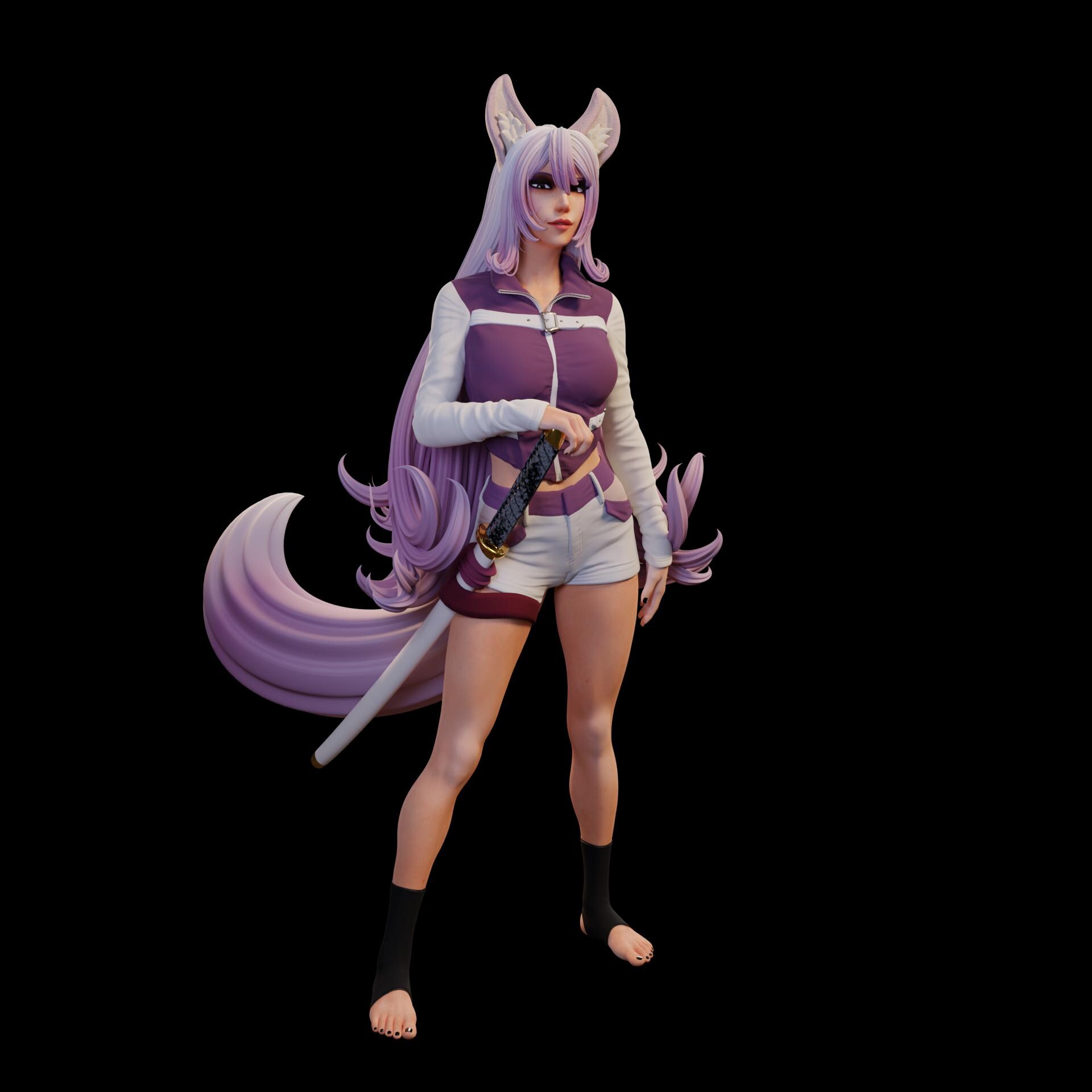 Mitsuko the Kitsune(qb Works) - Etsy