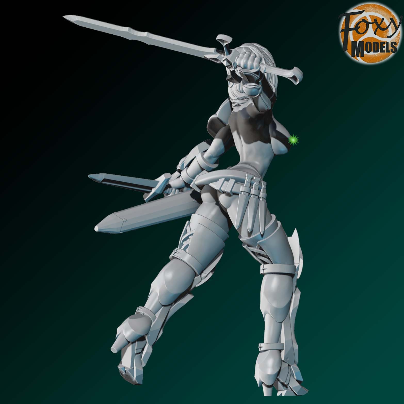 Assassin Pose 5 foxy Models - Etsy