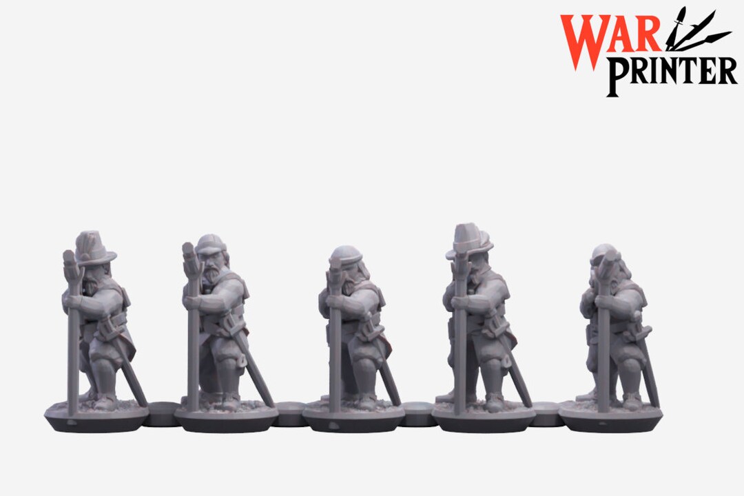 ECW Muskets Theatrum Europaeum 10mm (warprinter) - Etsy