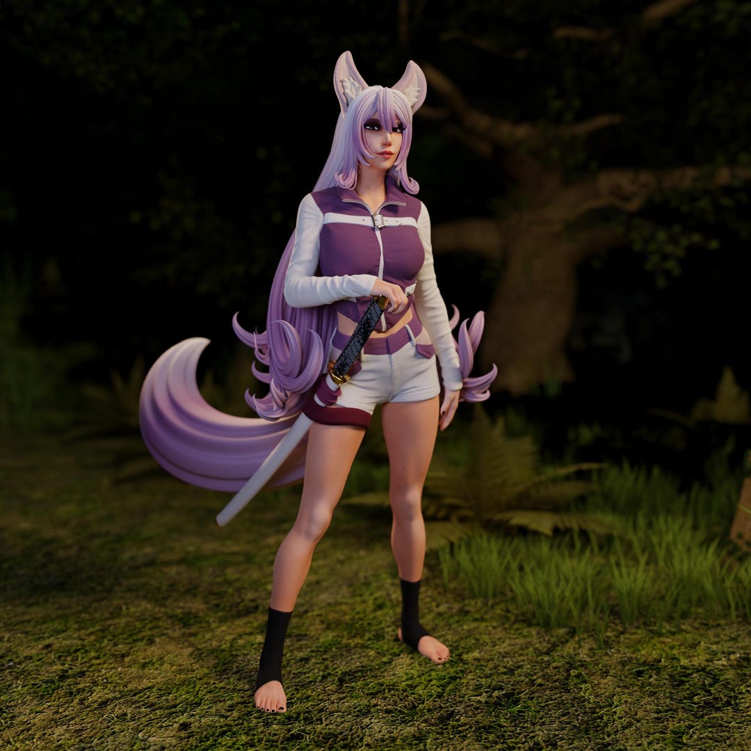 Mitsuko the Kitsune(qb Works) - Etsy