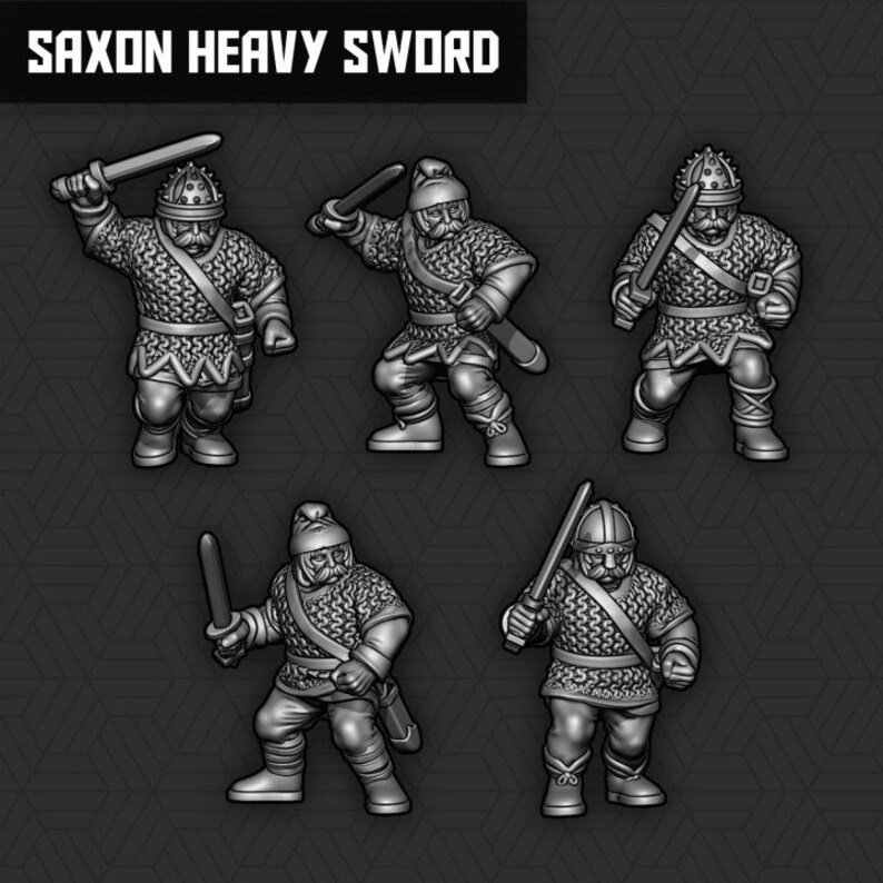 Saxon Troops 15mm (smol Miniatures) - Etsy