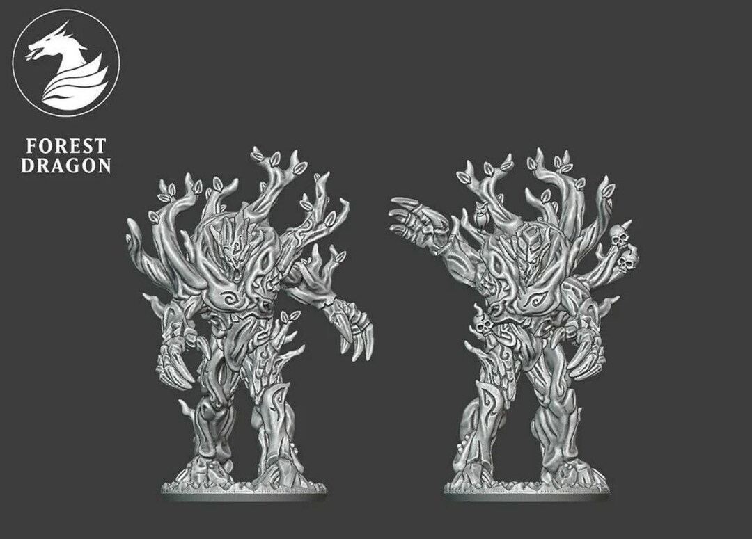 Wood Elves Treekin Pack(forest Dragon) - Etsy