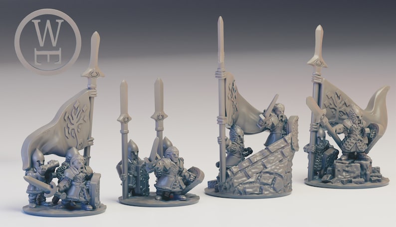 15mm Soldiers of the White Tree(wakeless Rex) - Etsy