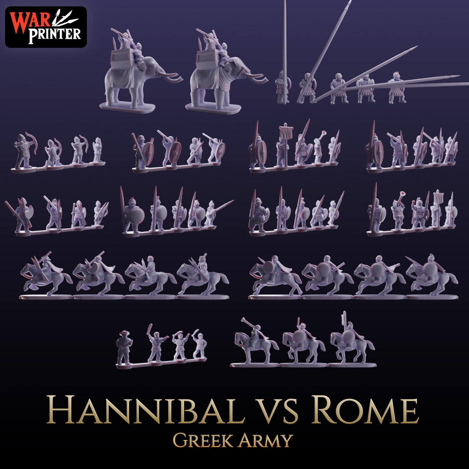 15mm Punic War Era Units(greek/successor Kingdom) - Etsy