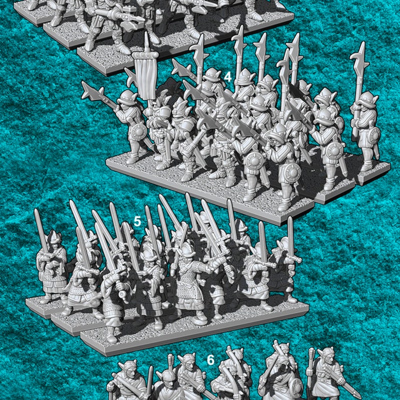 15 Mm Elf Miniatures - Etsy