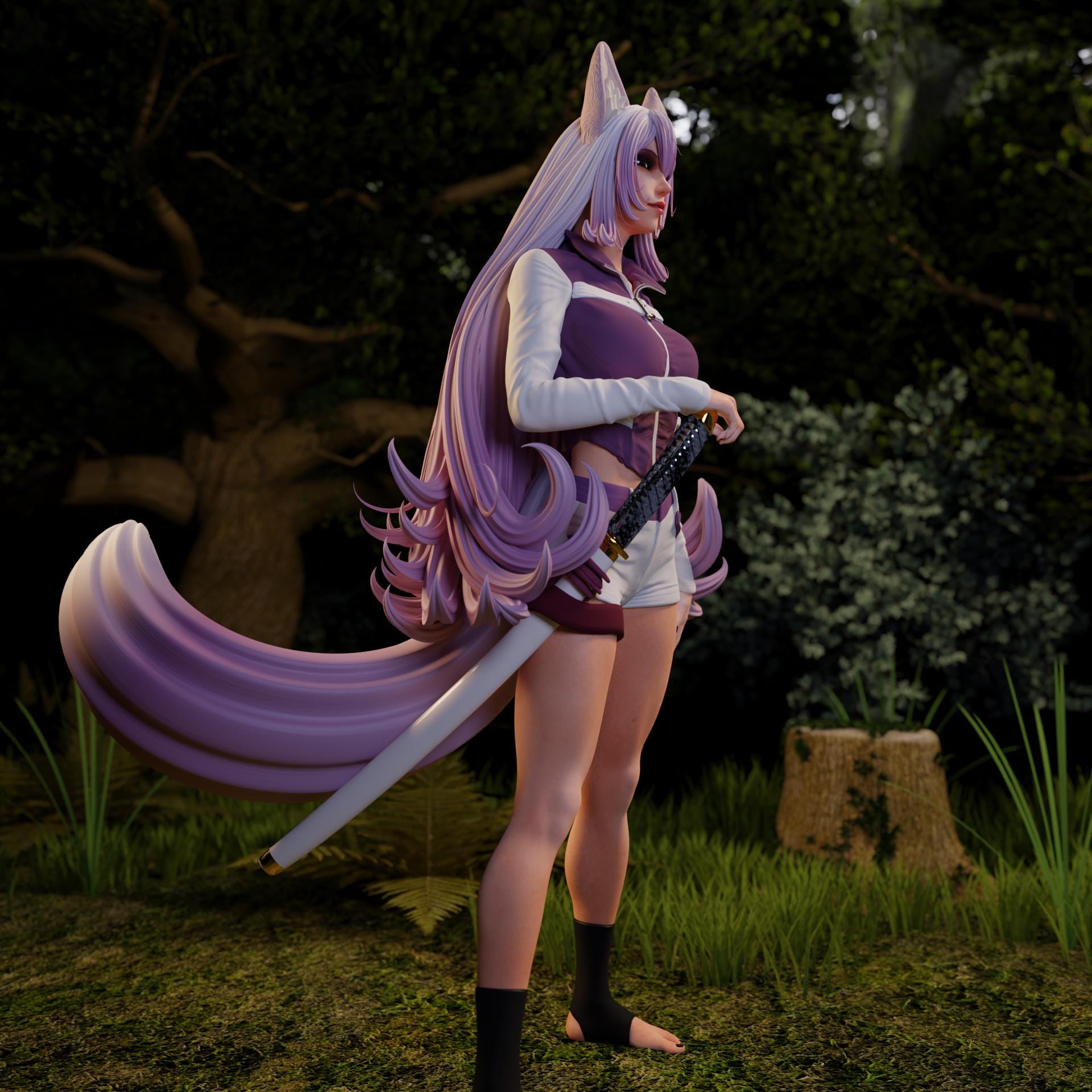Mitsuko the Kitsune(qb Works) - Etsy
