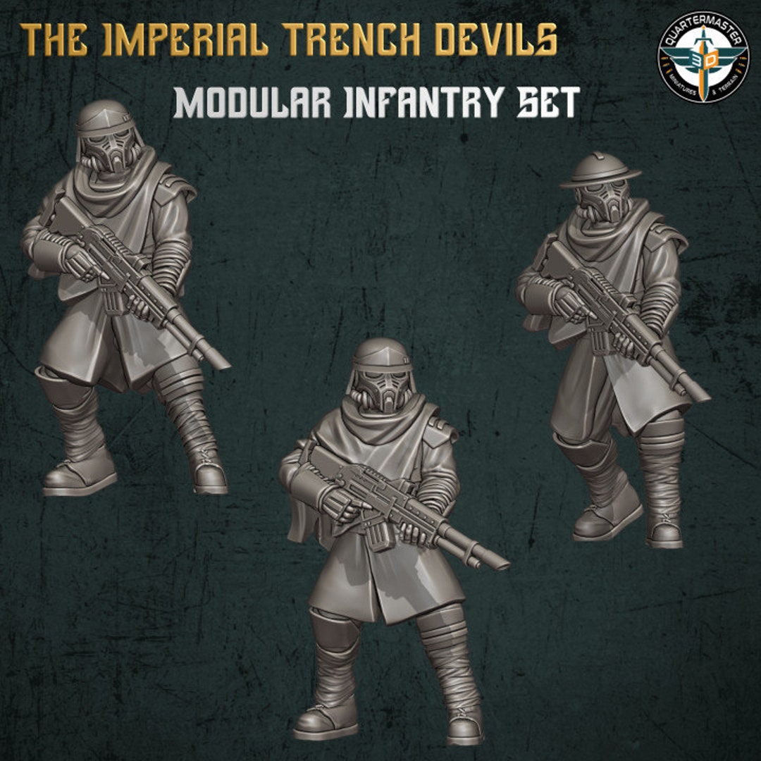 Imperial Trench Devils, Infantry and Special Weapons - Etsy