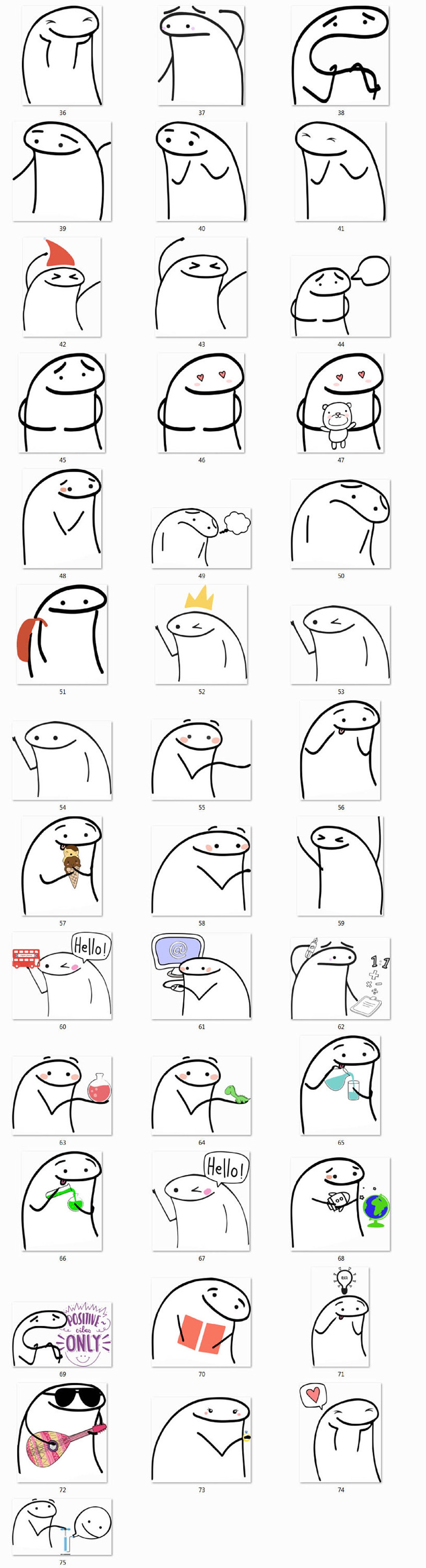FLORK Meme/DEFORMITOS 300 png 300dpi A4 Florkofcows meme - Etsy México