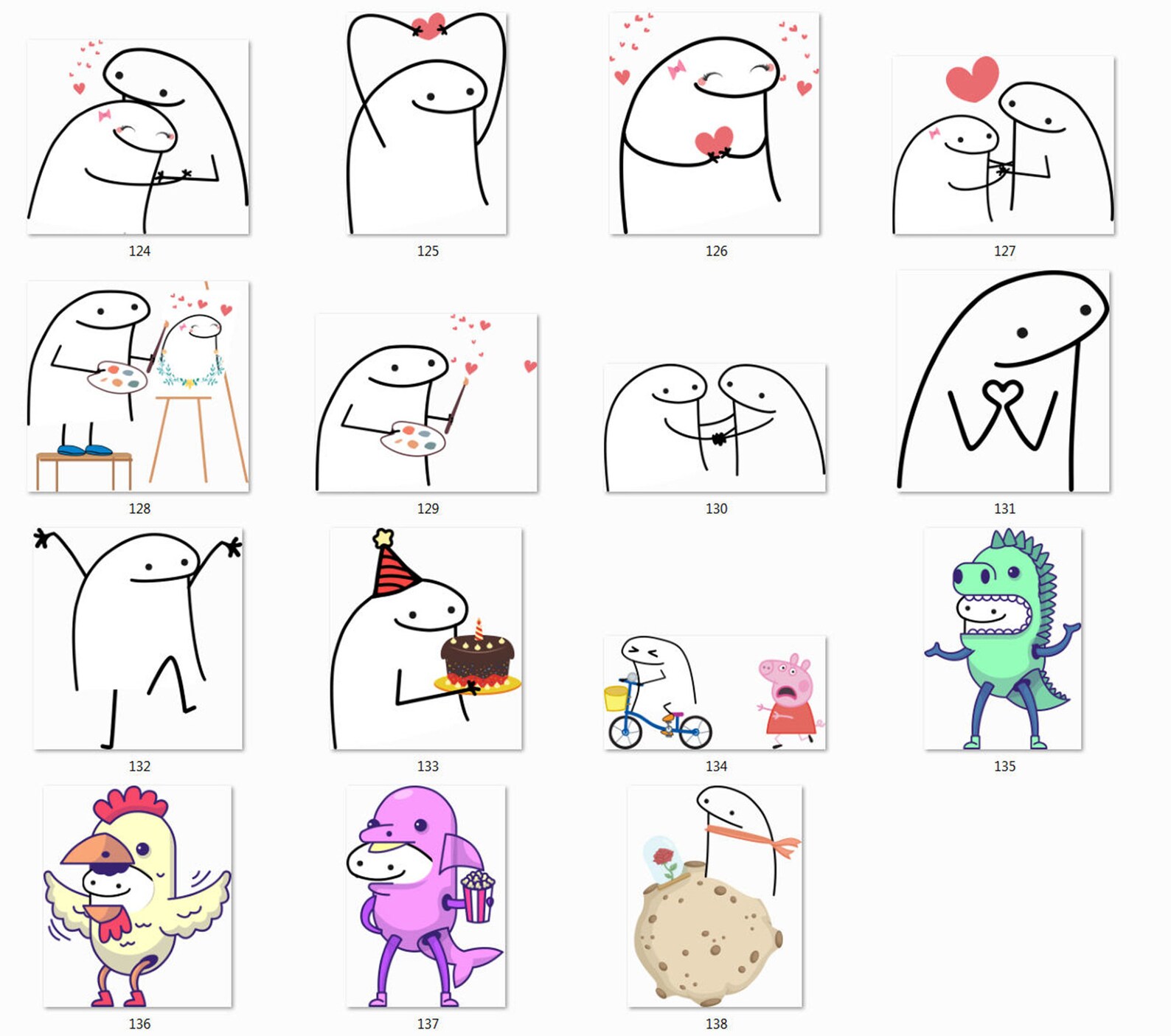 FLORK Meme/DEFORMITOS 300 png 300dpi A4 Florkofcows meme - Etsy Canada