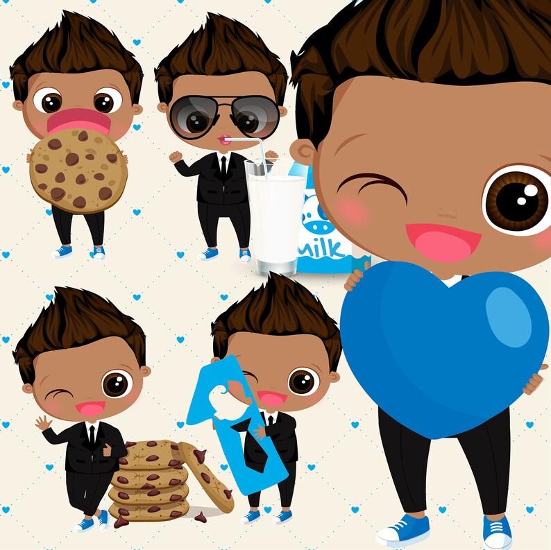 Mini boss baby boy clipart baby cookies baby with phone mini jefe en ...
