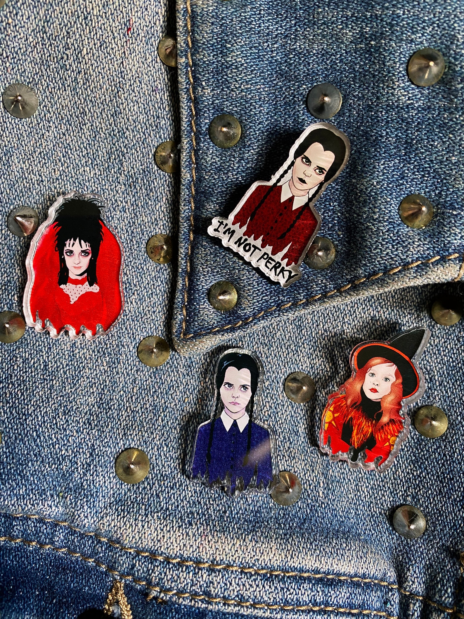 Dani Dennison Pin Hocus Pocus Pin Acrylic Pin Halloween | Etsy