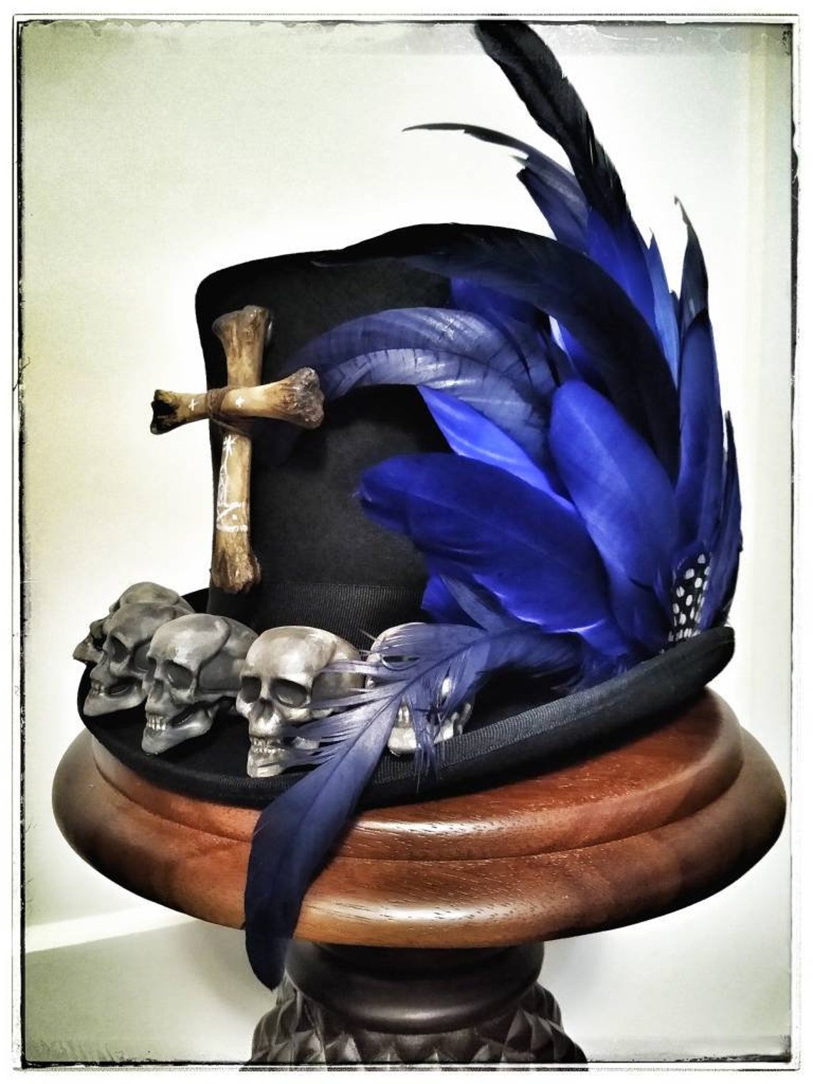 Baron Samedi Authentic Top Hat | Etsy