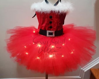 Santa Tutu Dress | Etsy