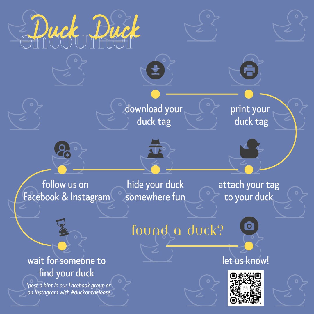 Instant Download Duck Tag Jeep Wave Duck Duck Encounter - Etsy