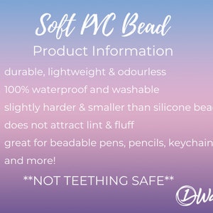 Singer PVC Focal Beads | 2 Bead Packs | DIY Craft Projects | Pen Beads ...