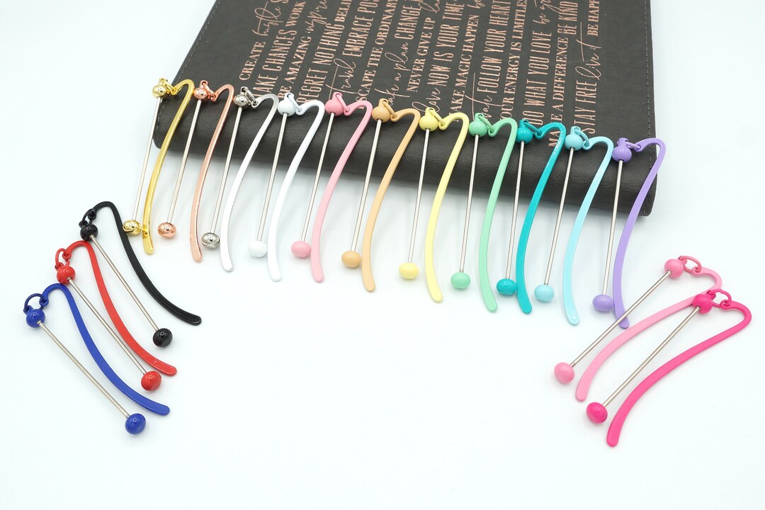 Beadable Bookmark | *2/5/10 Packs* | Metal | Beadable | Multiple ...